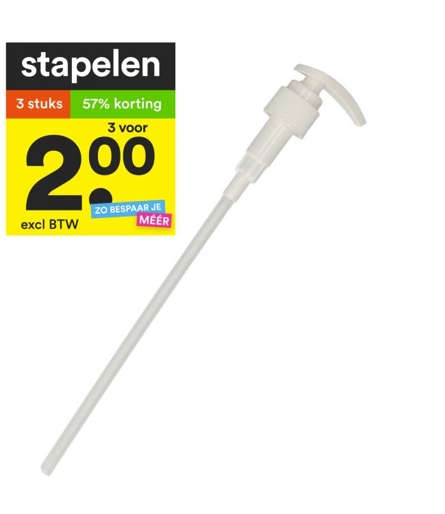 Doseerpomp voor 1000ml en 1500 ml Flessen